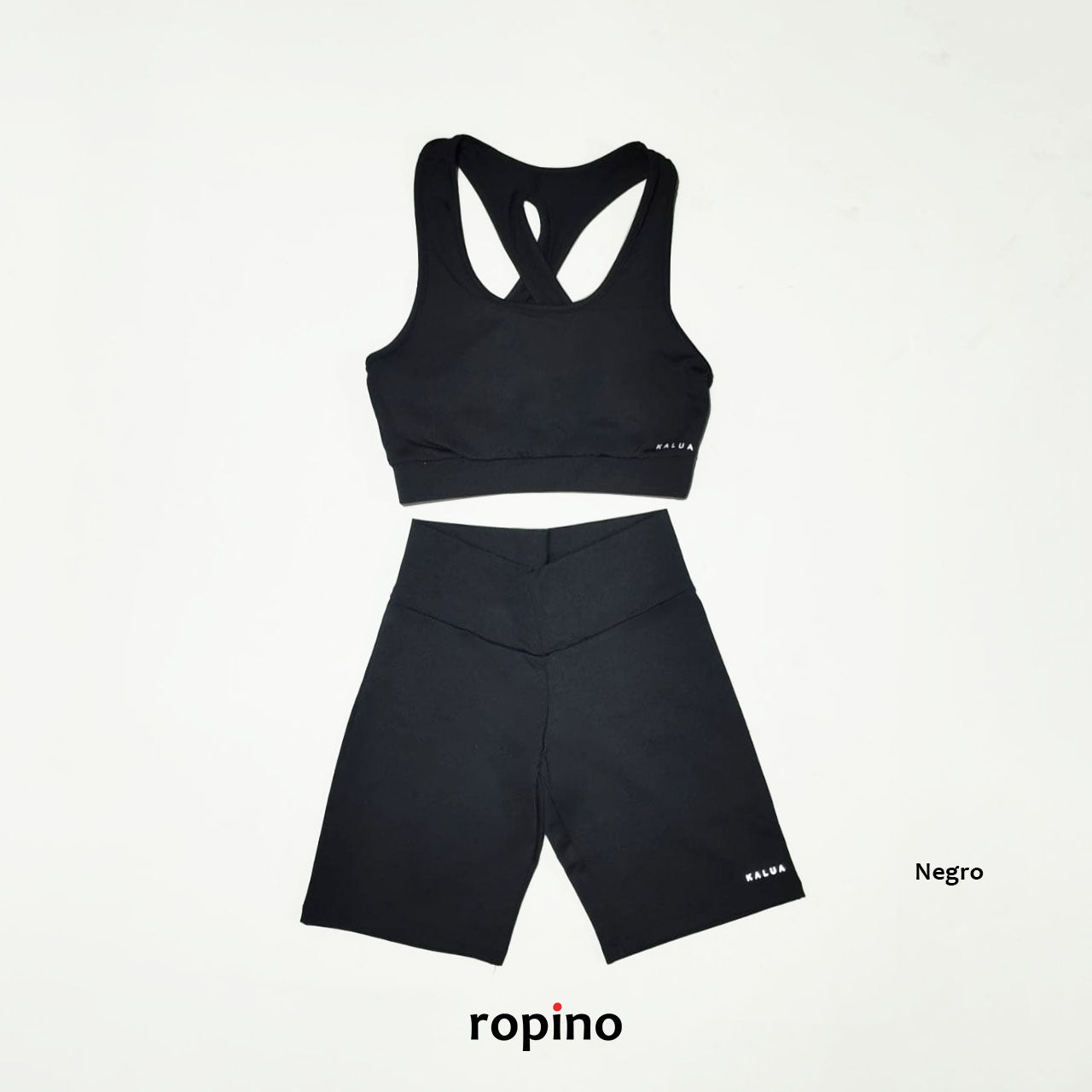 Top de Supplex - Espalda Cruzada & Ciclista de Supplex - Varios Colore – Ropino